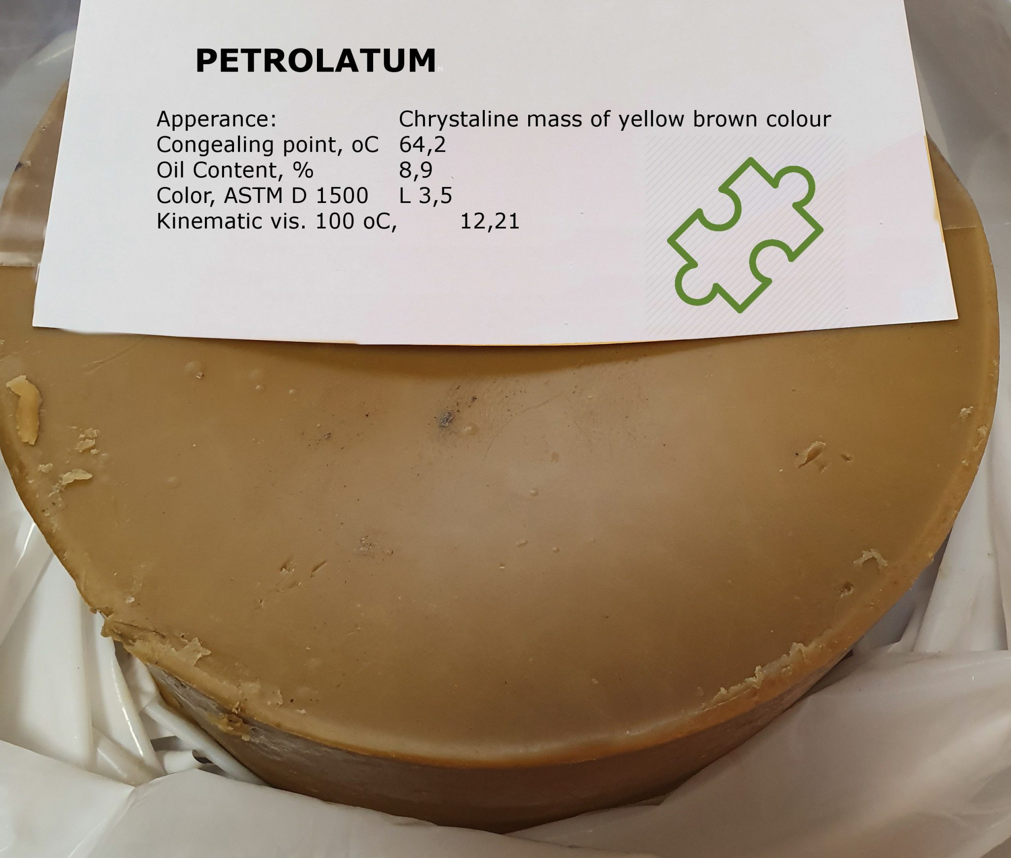 PETROLATUM - PARRAFIN - WAX - TRADING